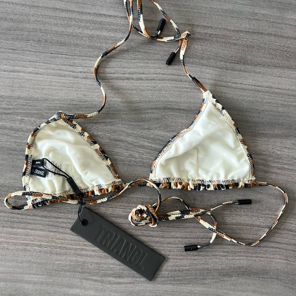 triangl swimwear | Swim | Triangl Confetti Geo Top | Poshmark